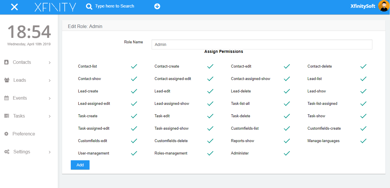 Open Source Laravel CRM & Project Management - Upping CRM by XfinitySoft